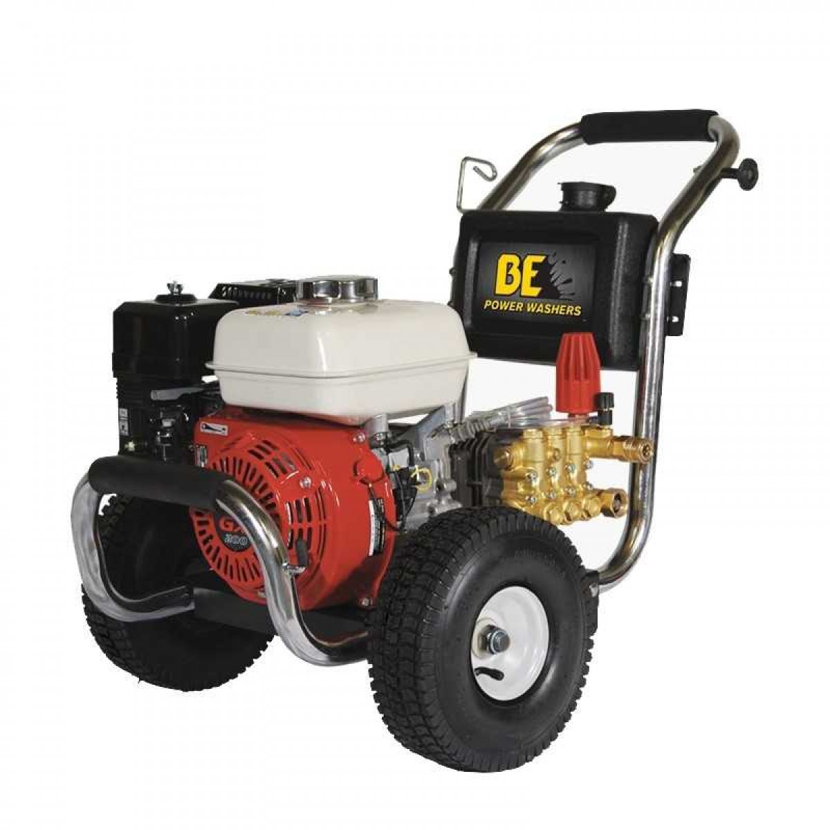 BE Pressure PE-2565HWSCOM GX200 2500PSI 3GPM Gas Presure Washer