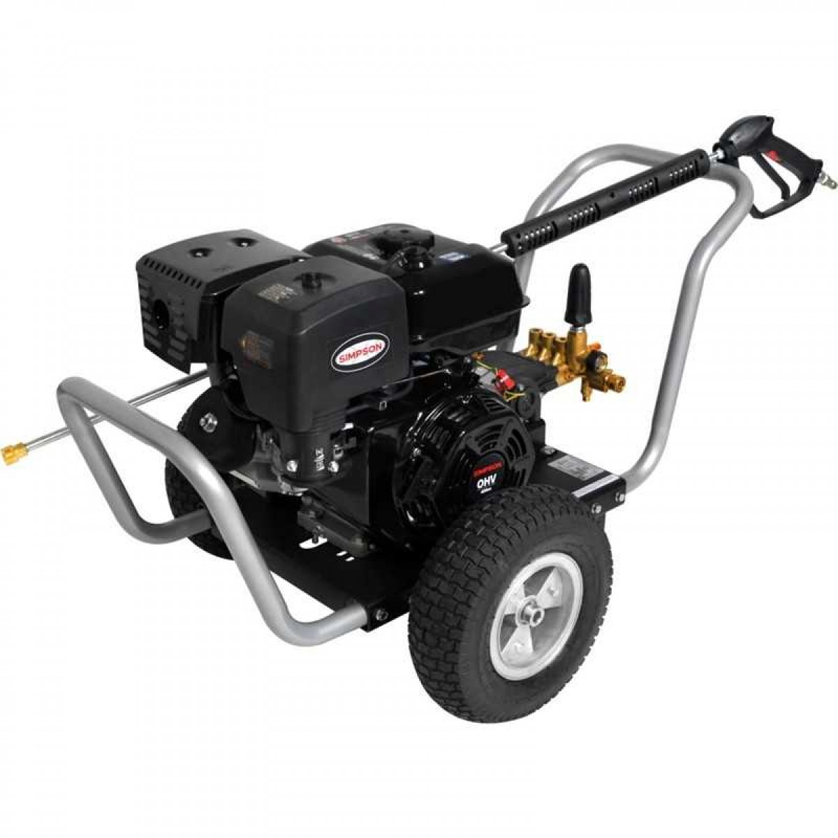 Simpson Water Blaster 4400 PSI Gas Belt Drv Power Washer WB60824
